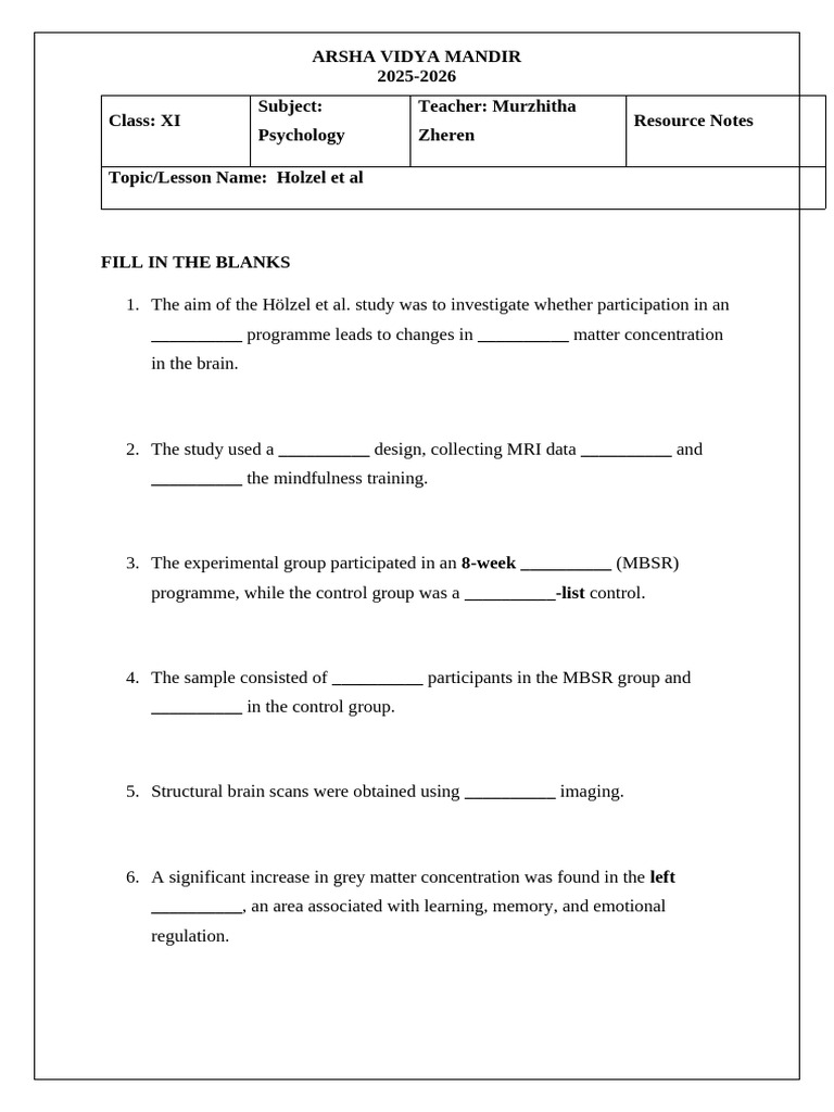 File 1764216263 Holzel Et Al | PDF | Mindfulness | Well Being