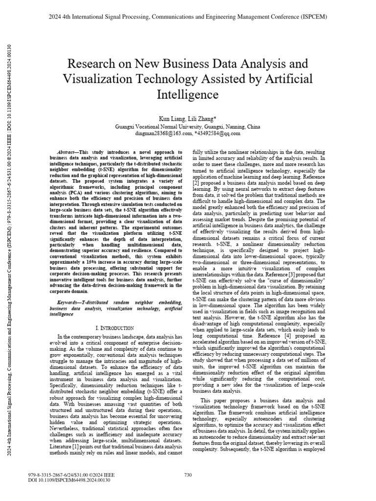 Research On New Business Data Analysis and Visualization Technology ...