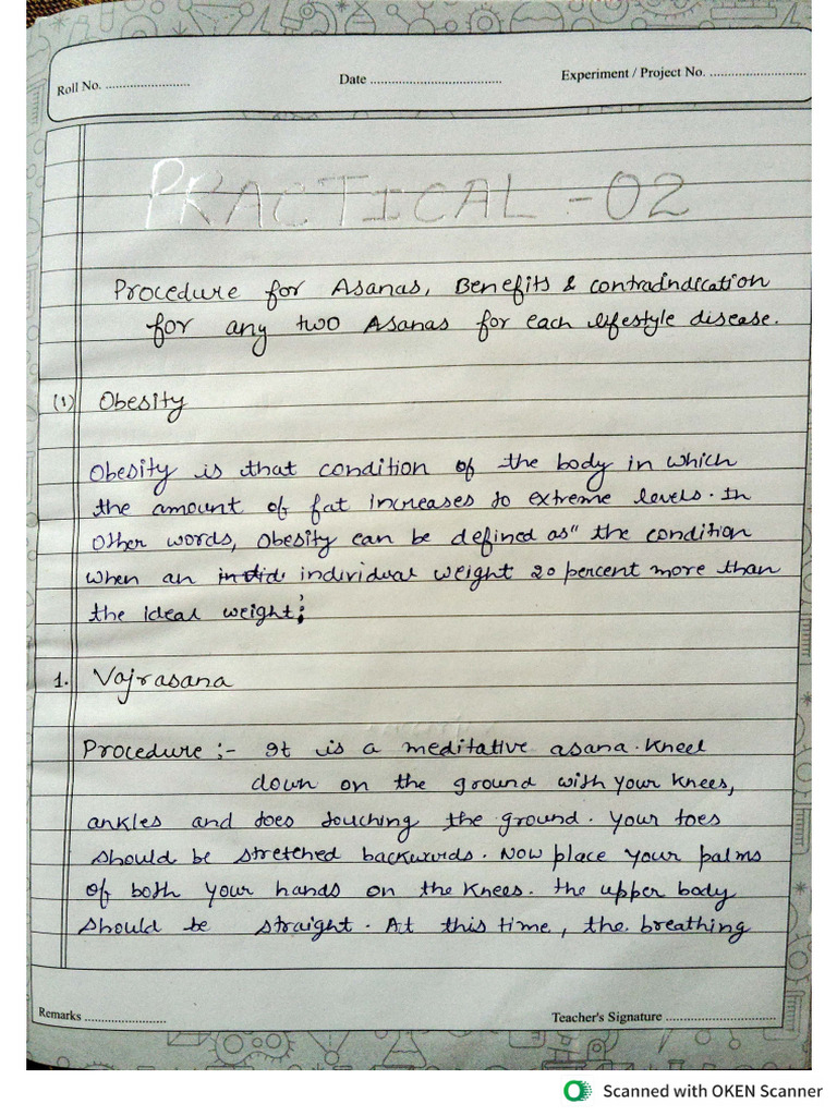 Physical Education Practical 2 | PDF