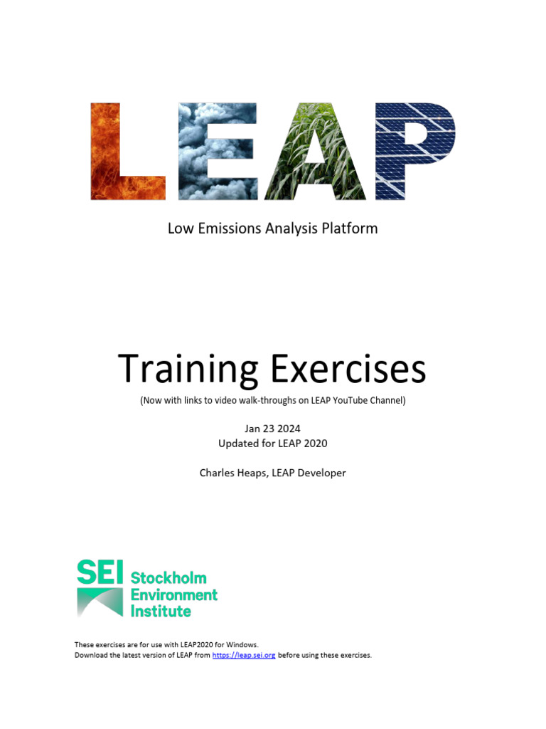 Leap Training Exercise English 2024 | PDF | Electricity Generation ...