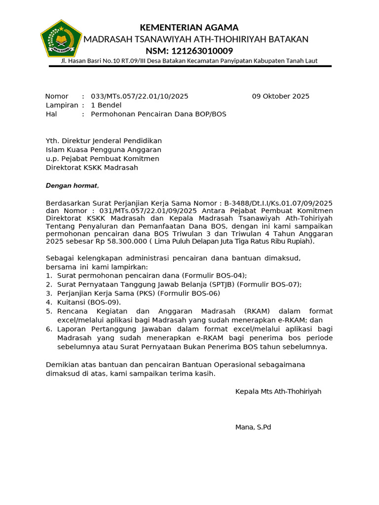 Permohonan Tw3 Dan Tw4 Ta 2025 | PDF