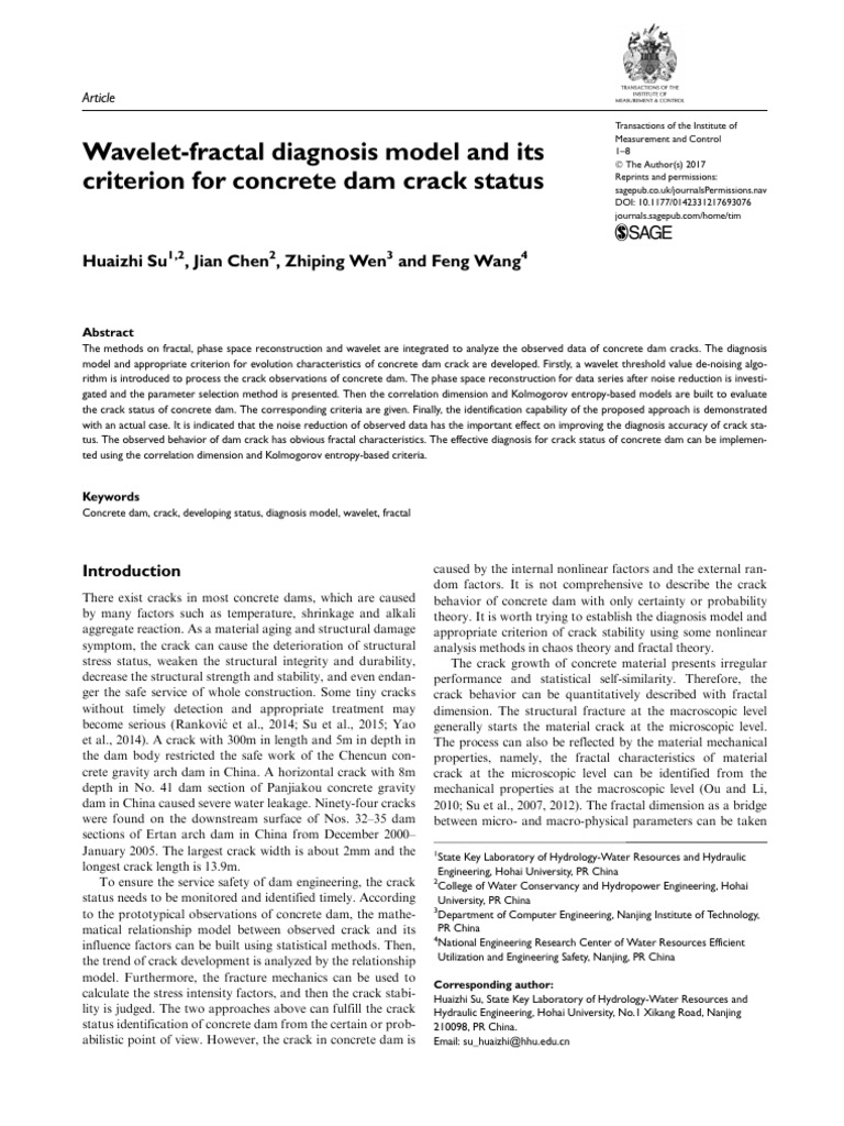 Fram Cos | PDF | Wavelet | Fracture