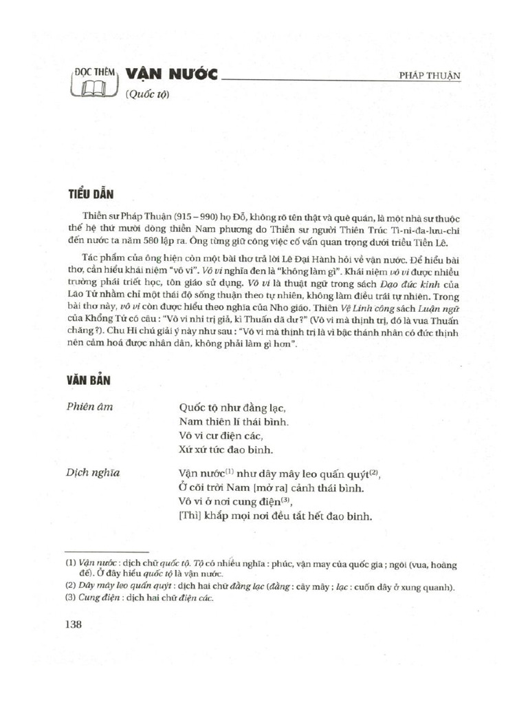 Van Nuoc Quoc | PDF