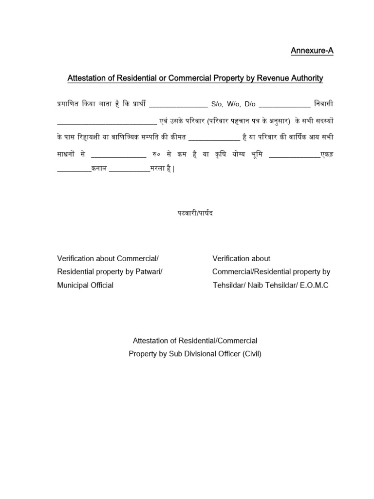 Annexure A | PDF
