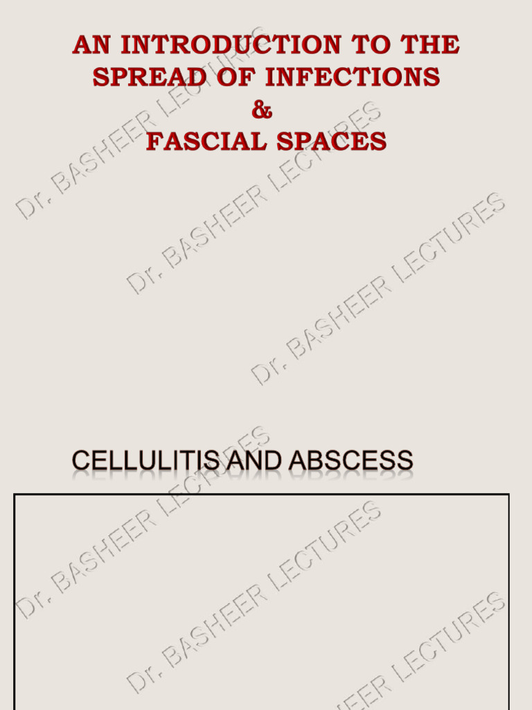Dr. Basheer Surgeery Lectures | PDF | Infection | Preventive Healthcare