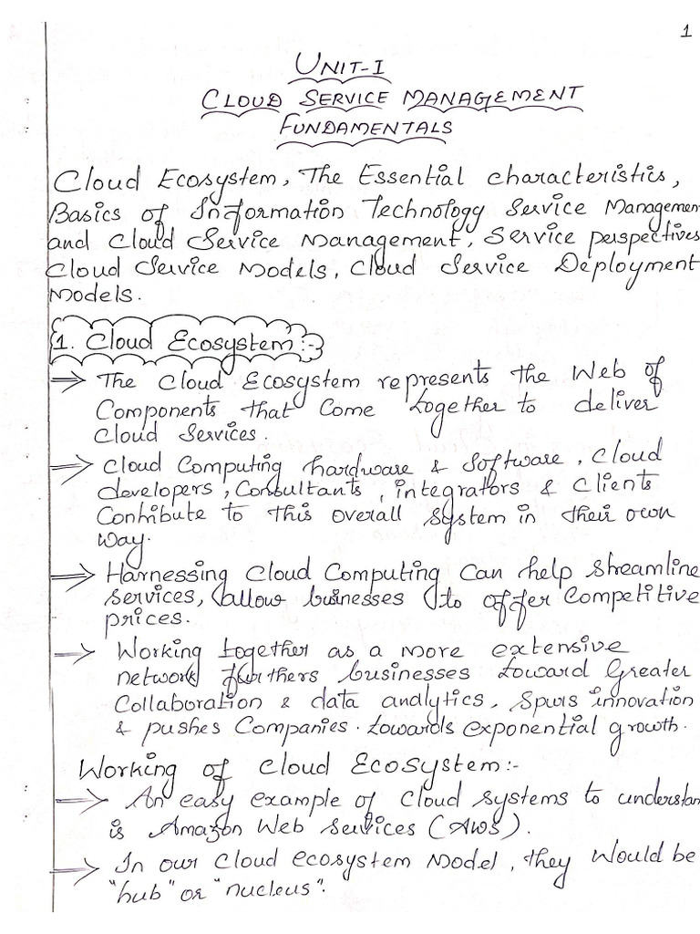 Ccs336 - CSM Unit 1 | PDF