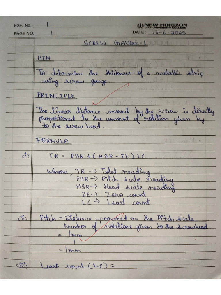 Physics Record | PDF