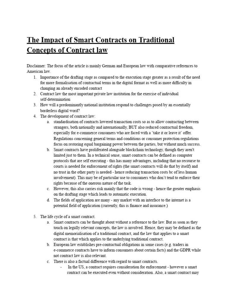 E Contracts Full | PDF | Private Law | Common Law