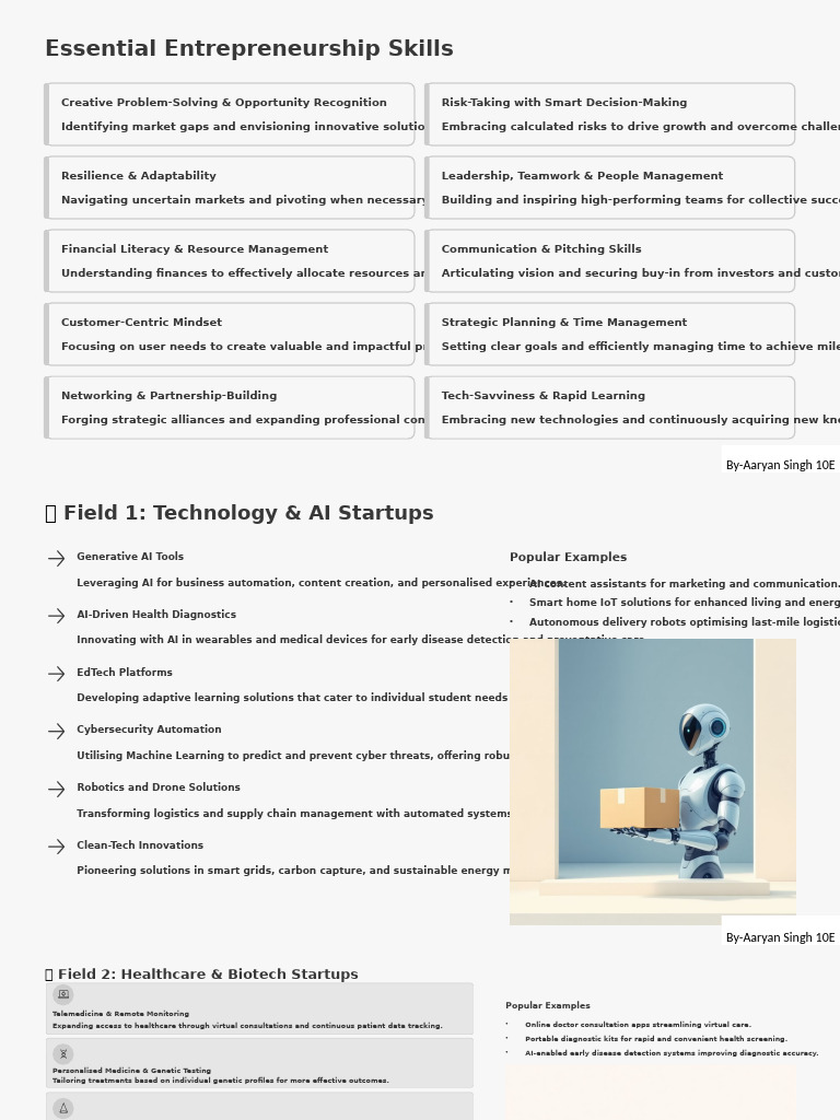 Essential Skills for Startup Success | PDF | Artificial Intelligence ...