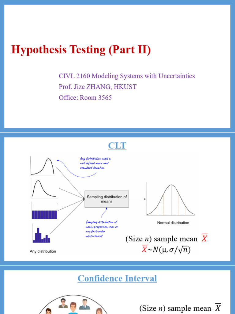 Understanding Hypothesis Testing Methods | PDF | P Value | Null Hypothesis