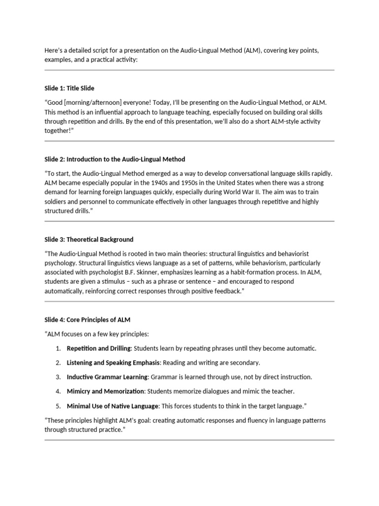 Script | PDF | Psychology | Human Communication