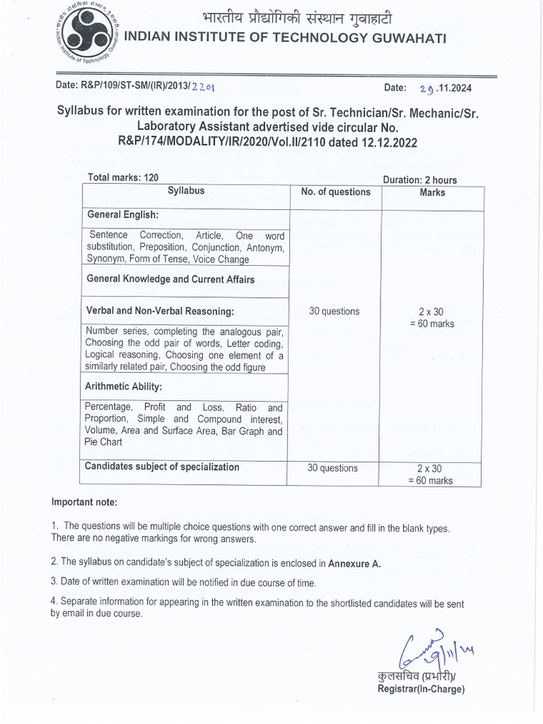Notice Syl Lab Us Sts La | PDF