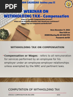 Revised Withholding Tax Table 2023 | PDF | Taxes | Payments
