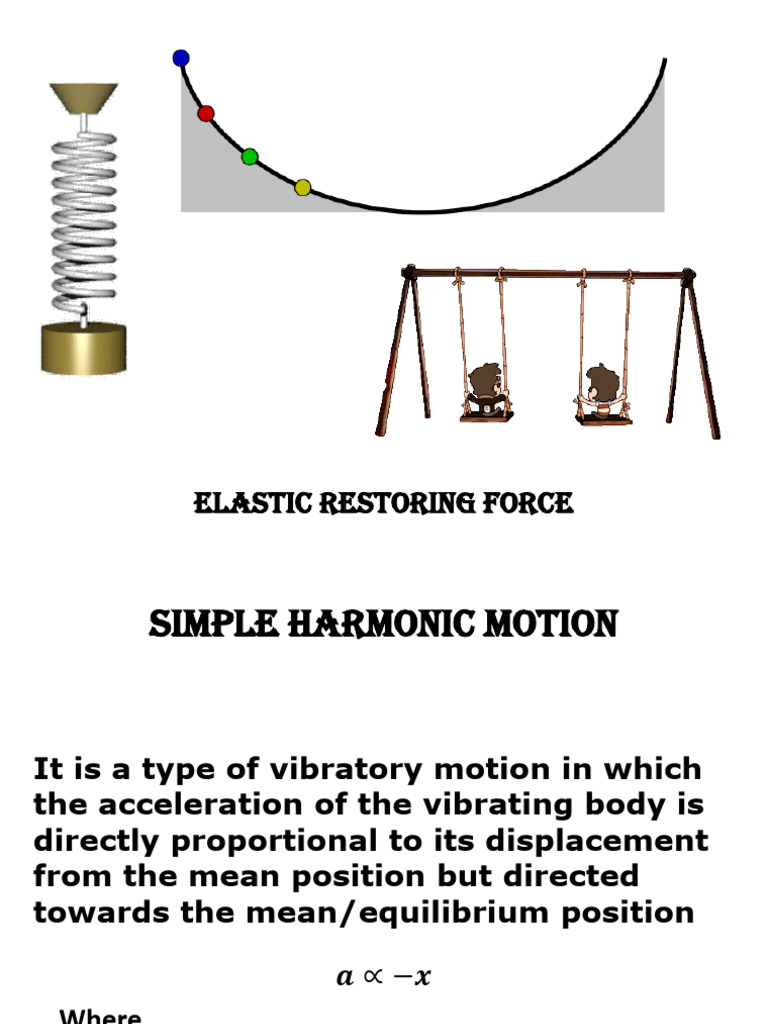 Simple Harmonic Motion | PDF | Frequency | Waves