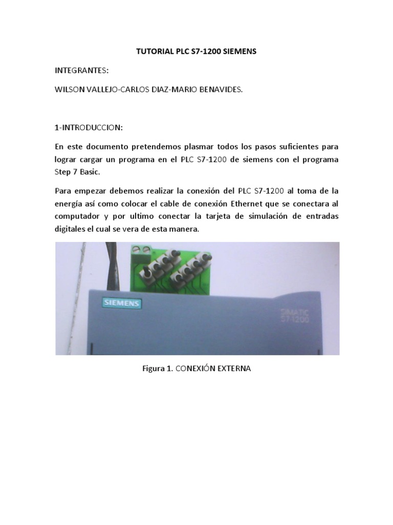 Tutorial PLC s7-1200 | PDF | Protocolos de internet | Windows 7
