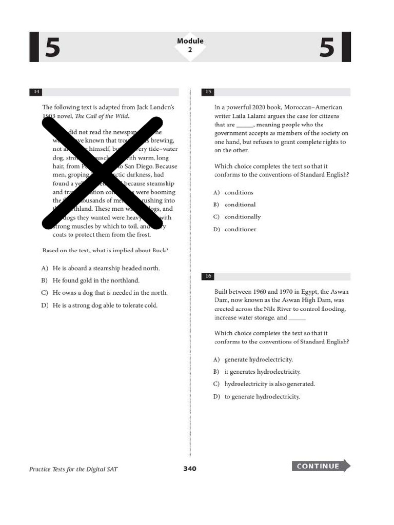 Set 14 Module 2 - Writing (13 Questions) | PDF | Civil Disobedience ...