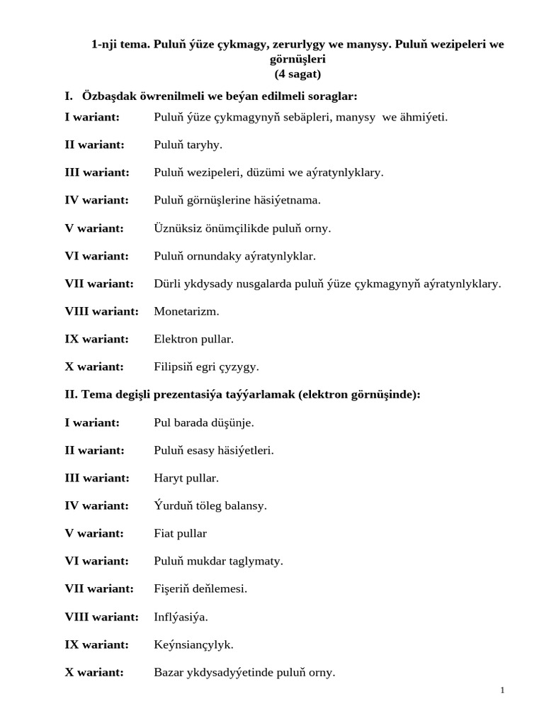 PKB Talyplar Ucin | PDF