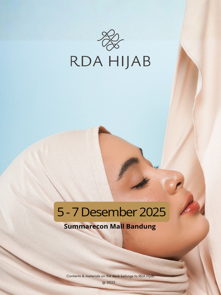 RDA Hijab 2025 Product Catalog | PDF