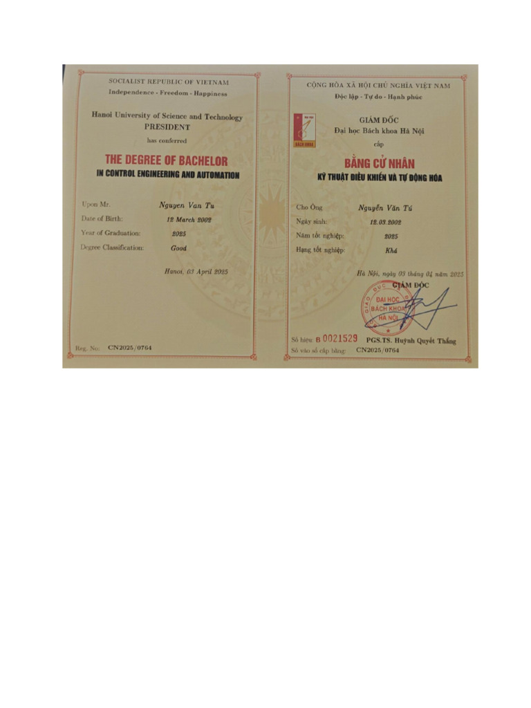 Graduation Certificate | PDF