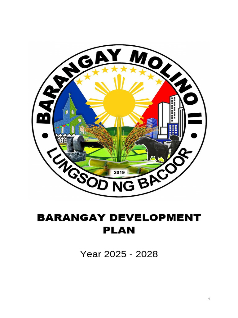 Barangay Molino II Development Plan 2025-2028 | PDF | Earthquakes ...