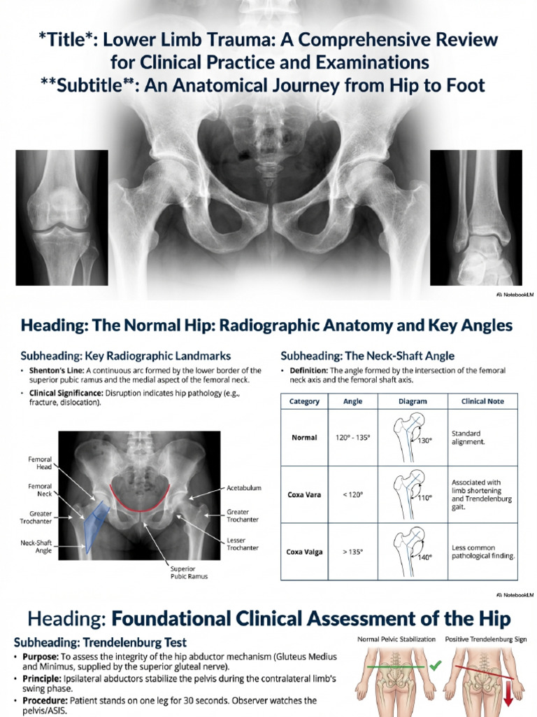 Lower Limb Trauma Essentials | PDF