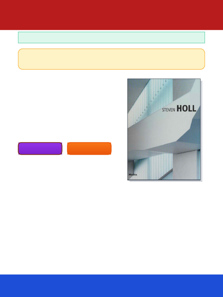 Steven Holl Minimum Series 1st Edition Valerio Paolo Mosco Ebook ...