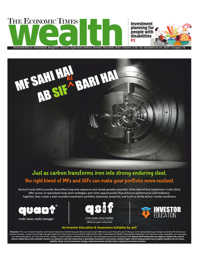ET Wealth 01 - 07 Dec - 2025 - Investment Planning for People with ...