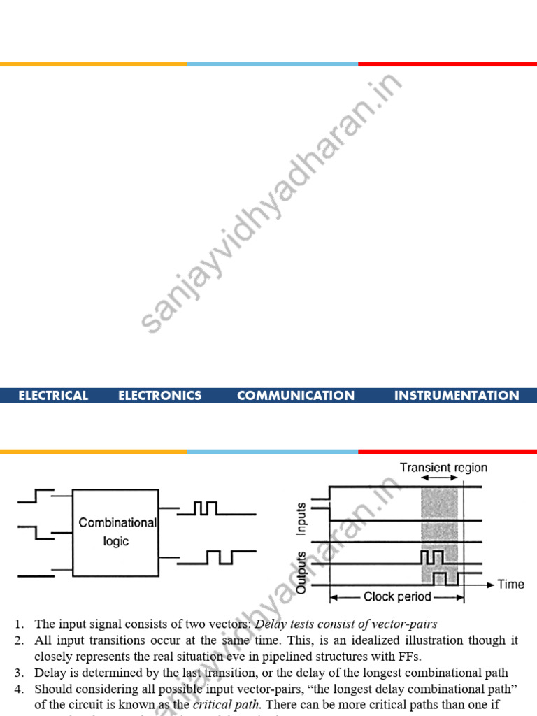 VLSI Delay Testing Techniques Explained | PDF | Electronics ...