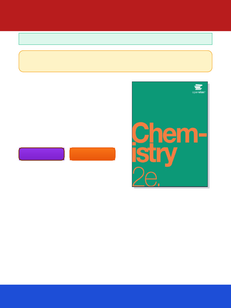 Chemistry 2nd Edition Paul Flowers Ebook Digital Print Edition | PDF ...