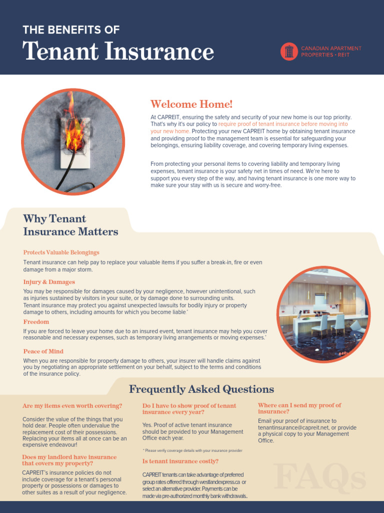 Benefits of Tenant Insurance | PDF | Insurance | Liability Insurance