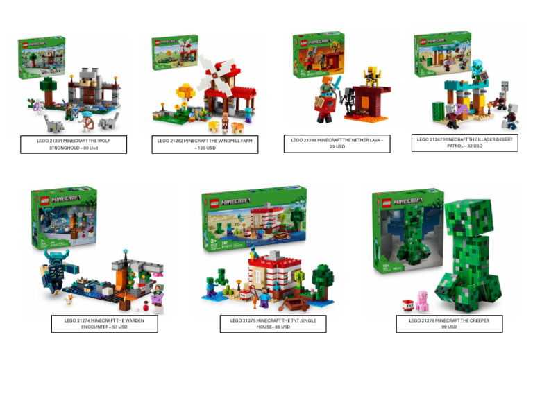 Lego Minecraft | PDF