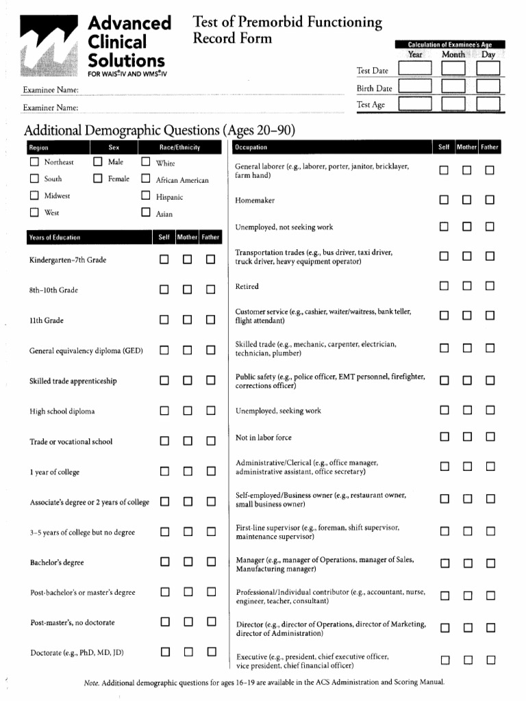 TOPF Record Form | PDF | General Educational Development | Educational ...