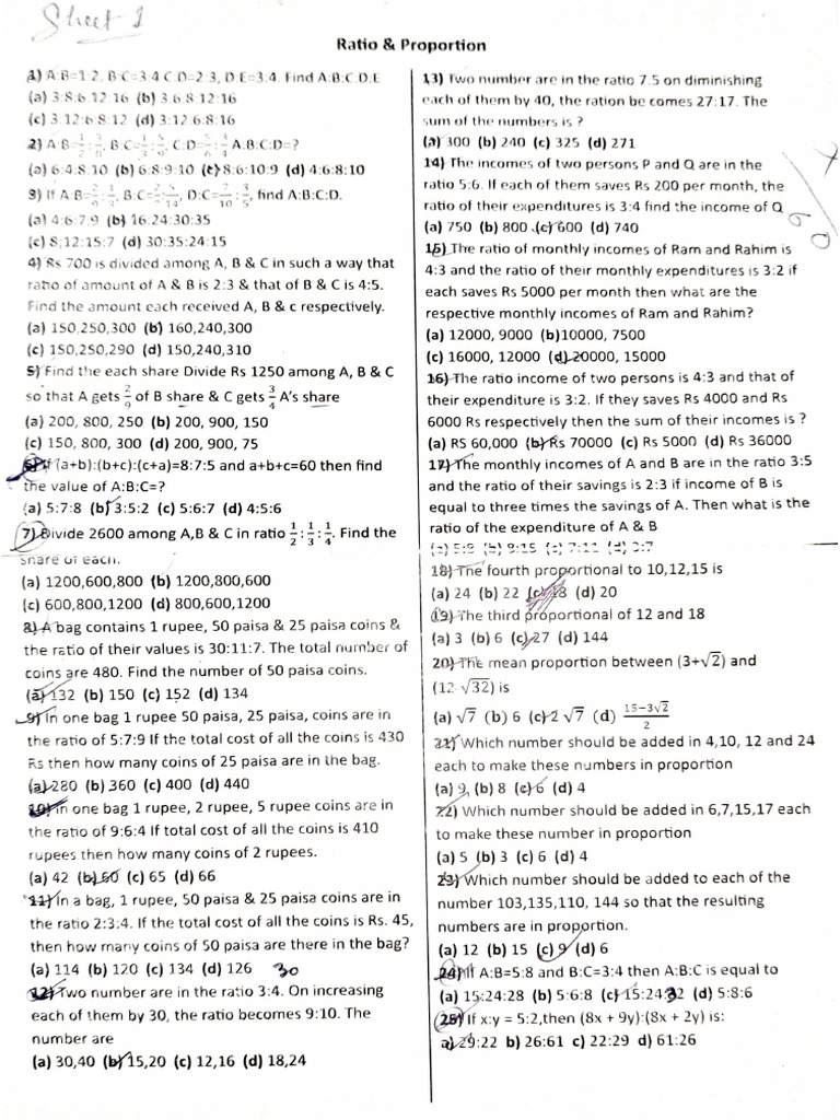 All Sheets Quant. + LR + VA(2) | PDF