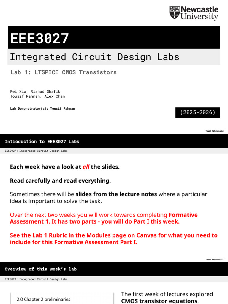 LTSPICE NMOS Transistor Lab Guide | PDF | Spice | Mosfet