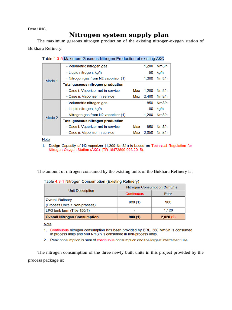 Nitrogen Generation System-Reply_27.07.2024y | PDF | Consumption ...
