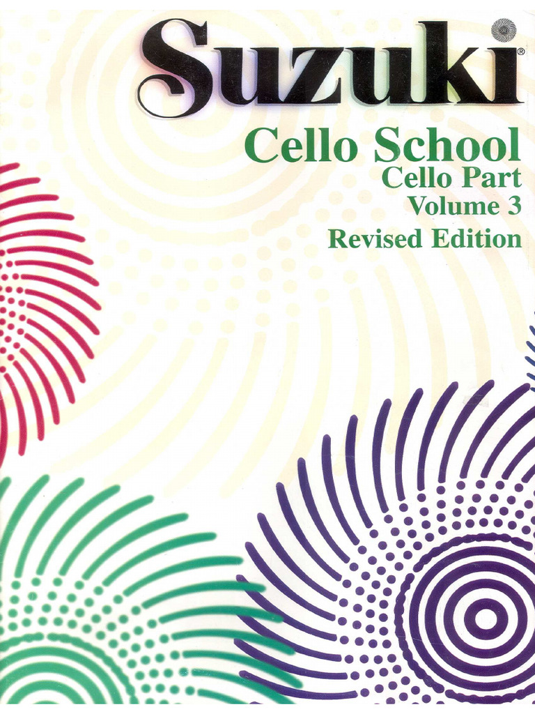 Suzuki Cello School Vol 3 | PDF