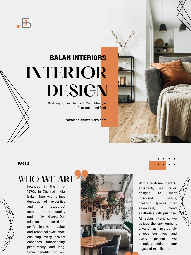 Balan Interiors - Company Profile v1 | PDF