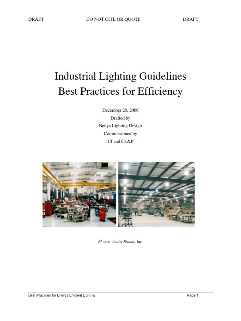 Plugin-Industrial Lighting Guidelines | Lighting | Fluorescent Lamp ...