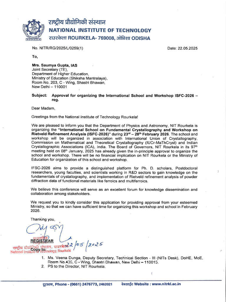 Letter To JS (TE) | PDF | Crystallography | Physical Sciences