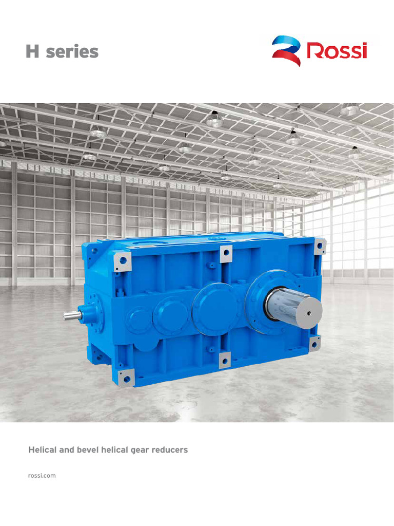 H Series Catalog en | PDF | Gear | Bearing (Mechanical)