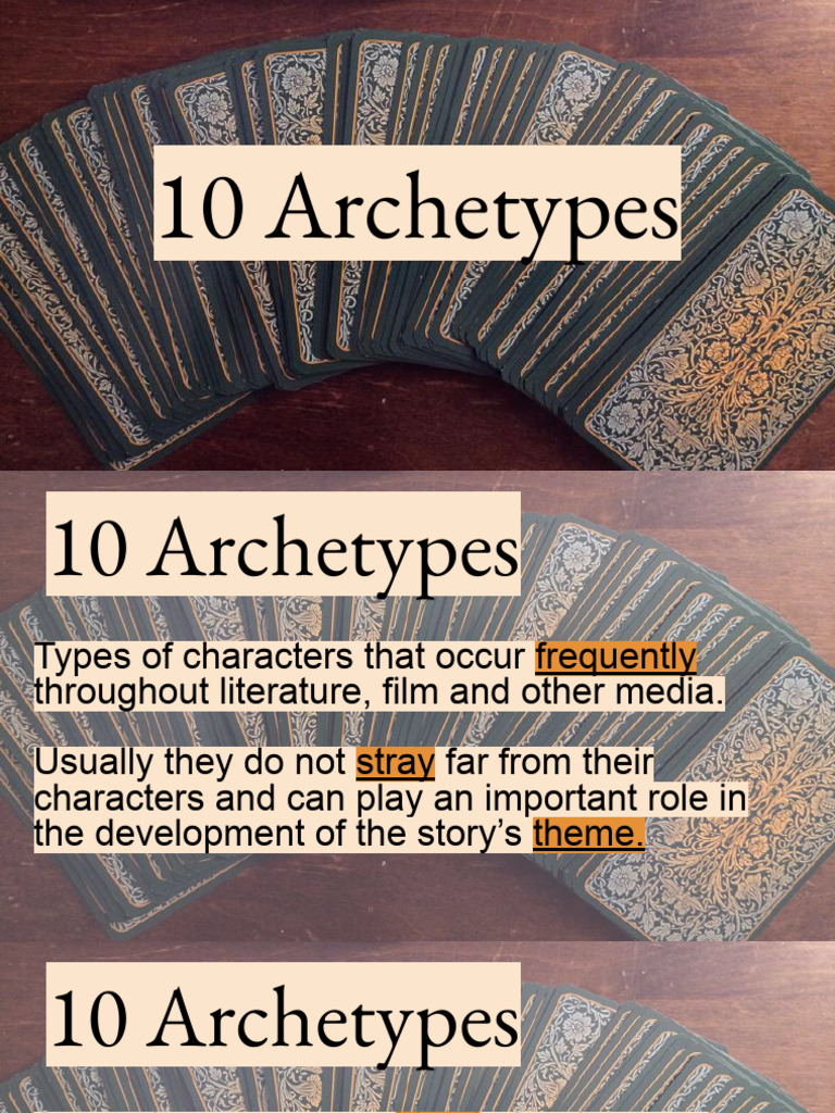 10 Archetypes Presentation 2025 | PDF