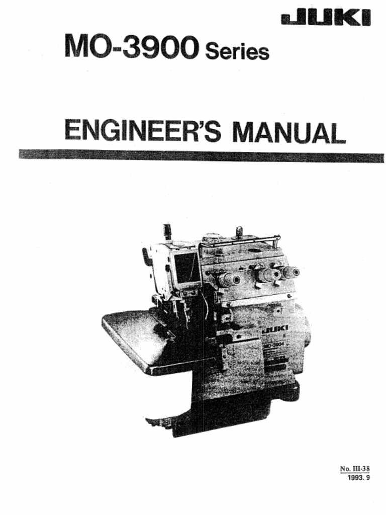 Mo-3900 Engineer Manual | PDF