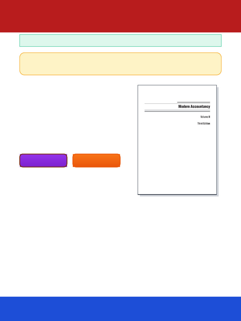Modern Accountancy Vol-II 3rd Edition Hanif ebook publishing edition ...