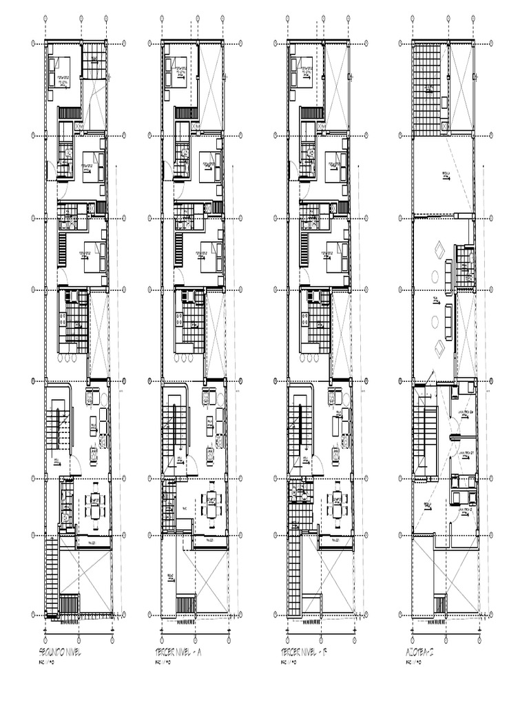 Multi-Level Floor Plan Layout | PDF