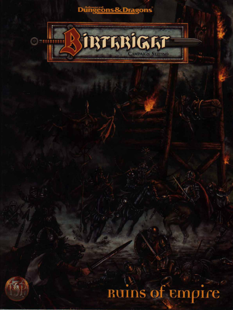 AD&D Birthright - Box Set - Ruins of Empire | PDF