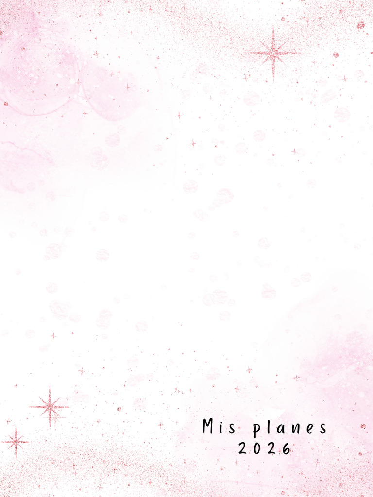 Agenda Rosa 2026 A4 | PDF