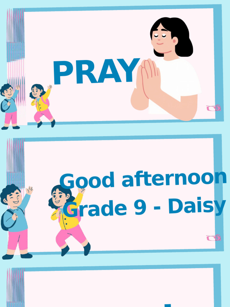 Classroom Rules Presentation in Blue and Pink Fun Style (1) | PDF ...