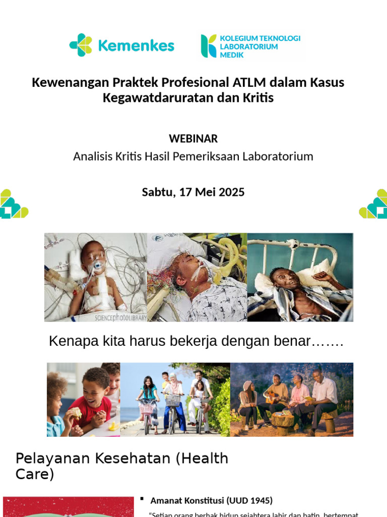 Kewenangan ATLM dalam Kegawatdaruratan | PDF
