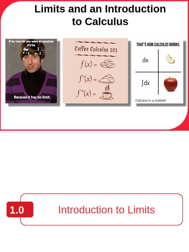 Limits and Introduction to Calculus | PDF | Area | Polynomial