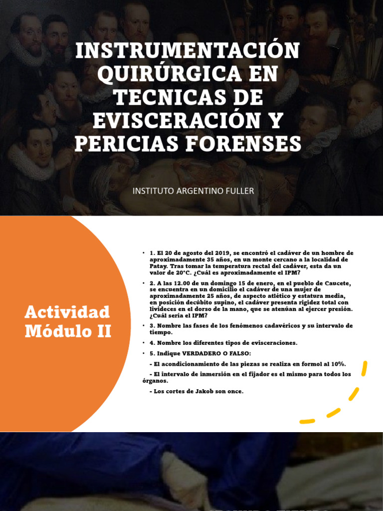 3 Evisceración y Pericias | PDF | Abdomen | Anatomía